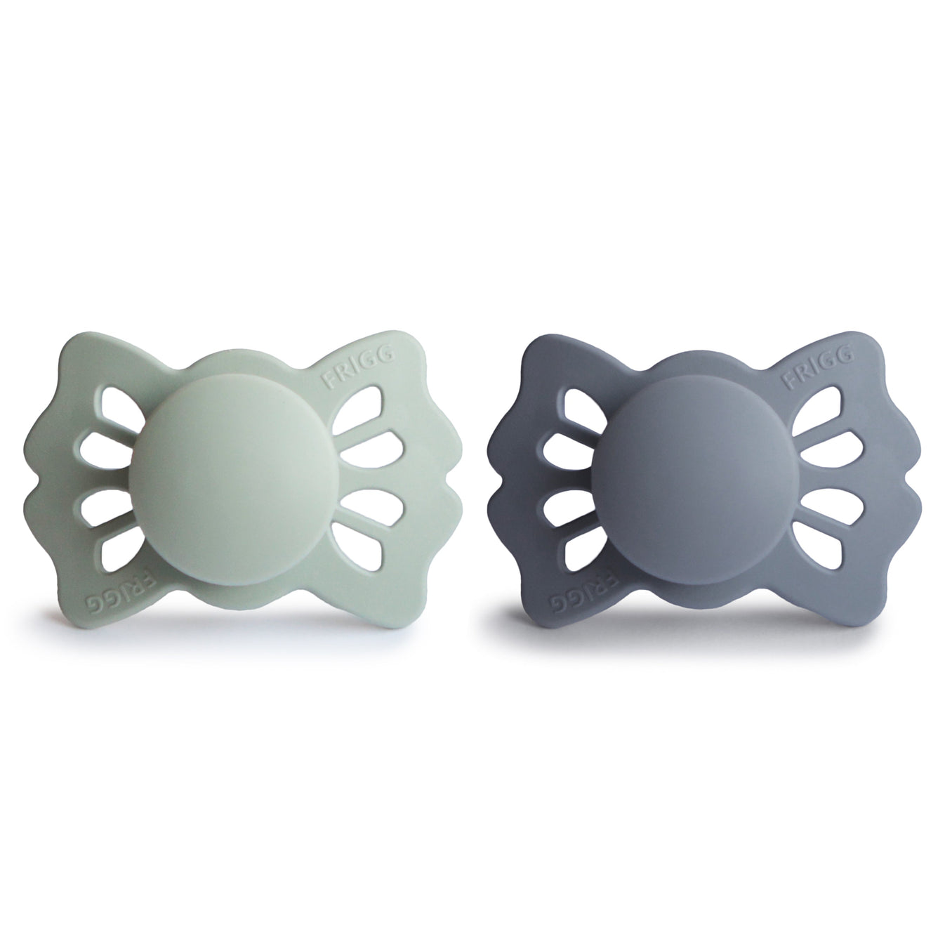 FRIGG Lucky Symmetrical Silicone Pacifier 2-Pack (0-6 Months) – August ...
